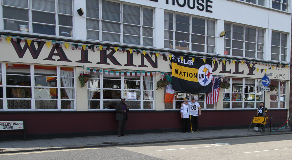 Steeler Nation UK in Watkins Folly